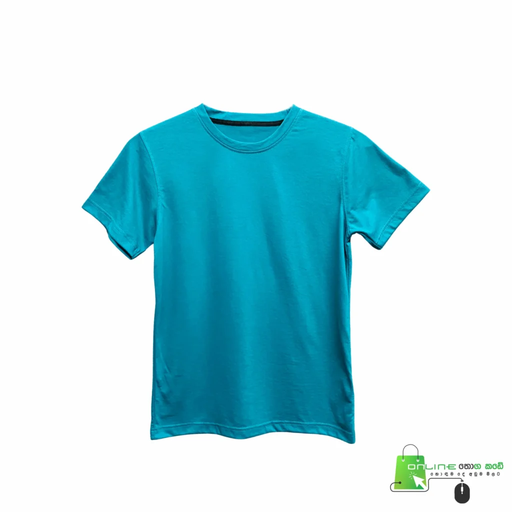 Damro Green Unisex Crew Neck Plain Color T-Shirt - Onlinethogakade